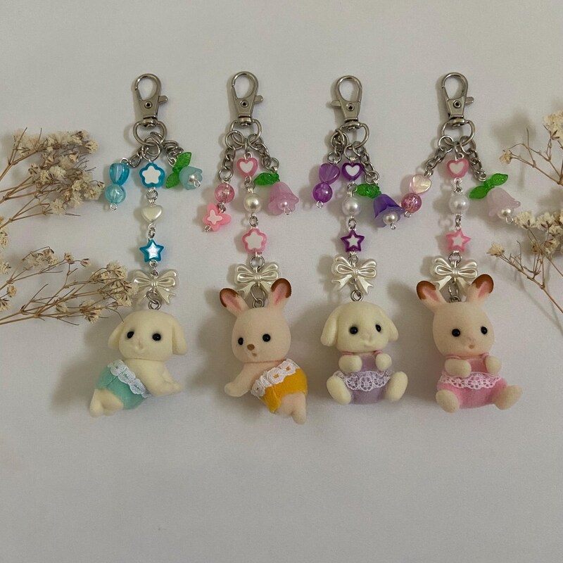 Calico Critters Keychain - Etsy