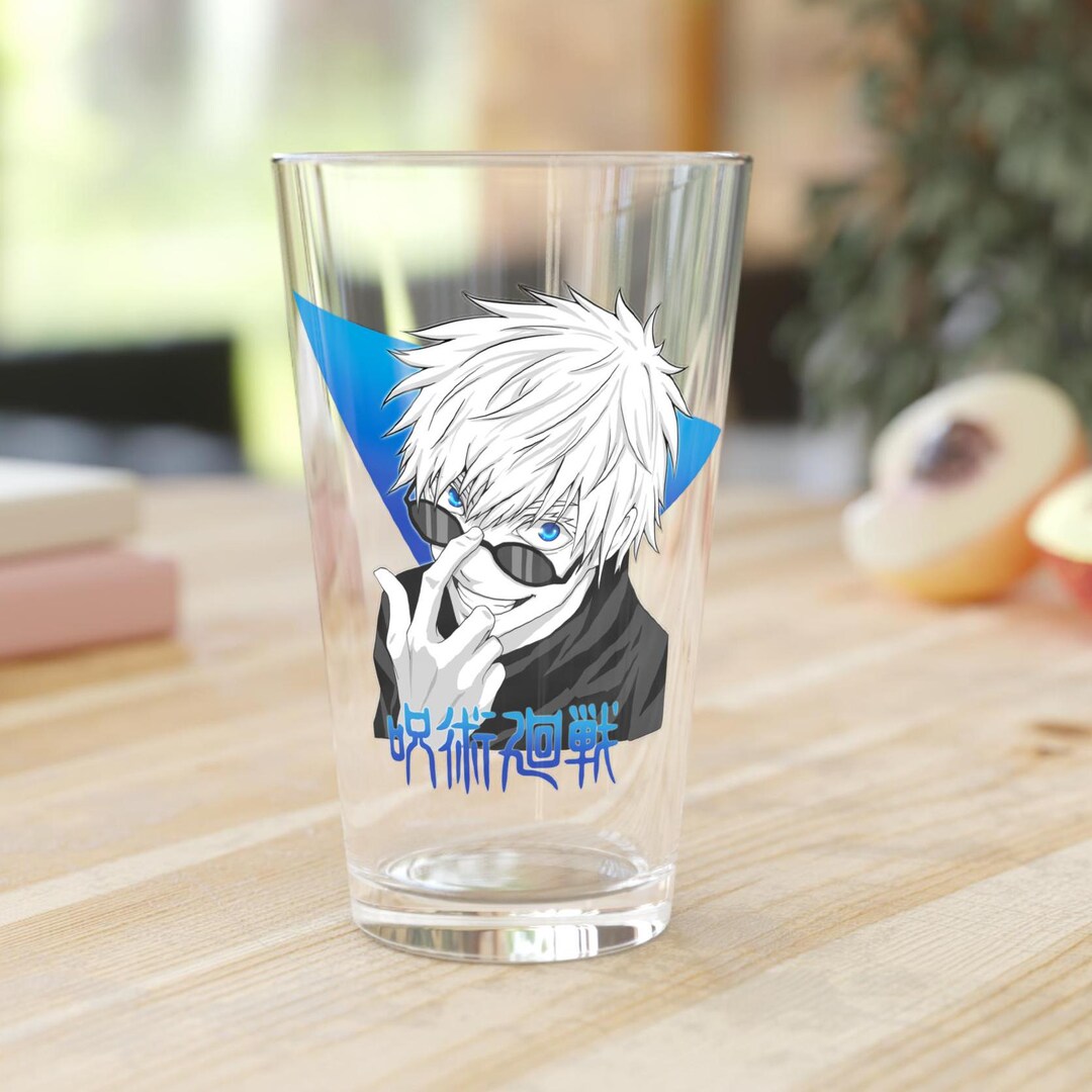 Gojo Satoru - Jujutsu Kaisen - Glass, 16oz - Etsy