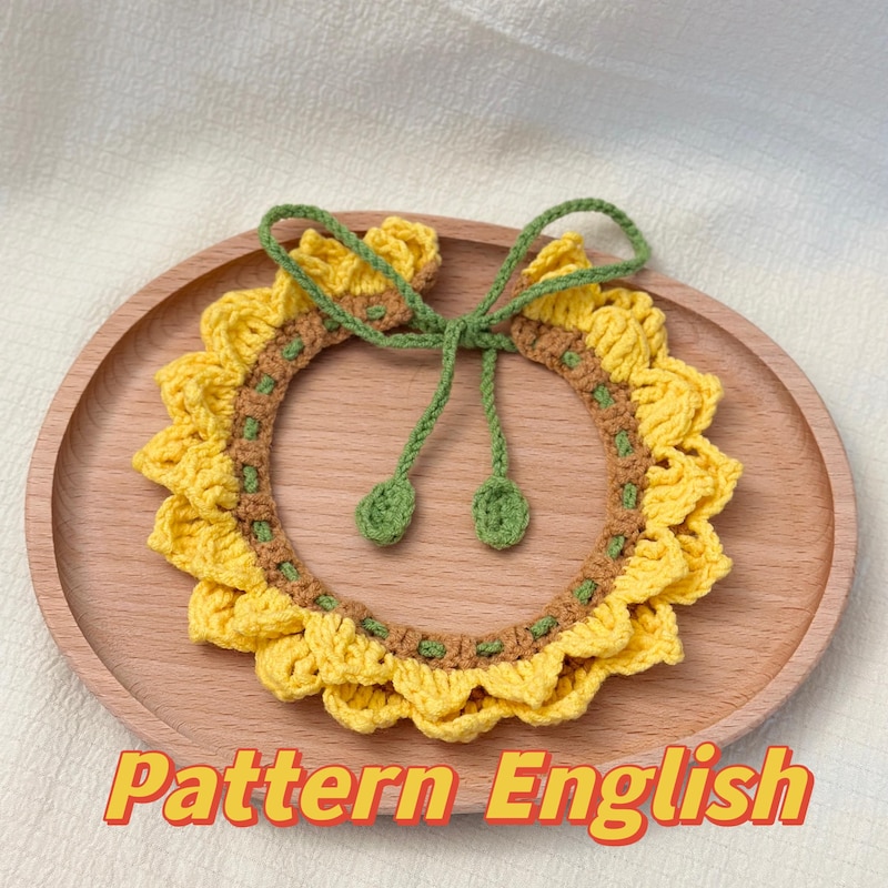 Sunflower Collar for Cats - Etsy