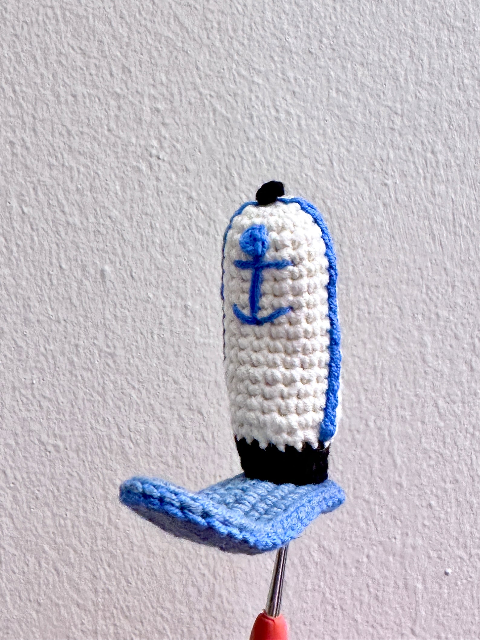 English PDF, Crochet Employee Hat Pattern, Anchor Hat, Crochet Hat ...