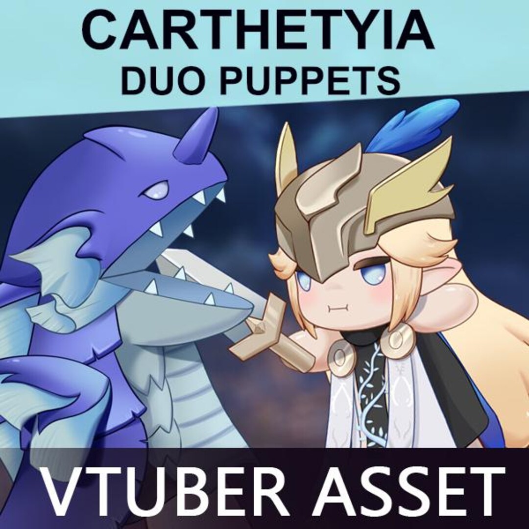 Wuthering Waves - Carthetyia Puppets Vtuber Assets - Etsy