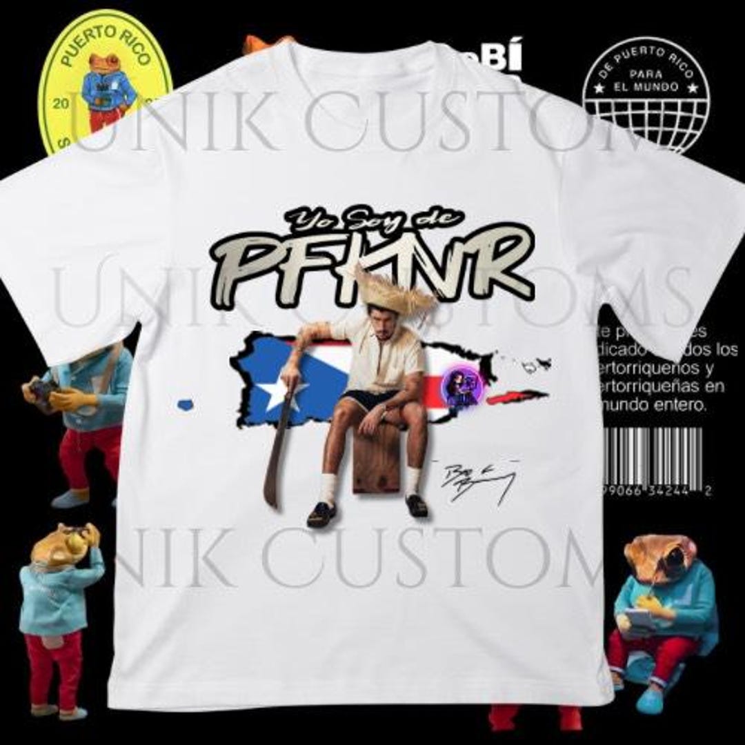 Bad Bunny PFKNR - Etsy