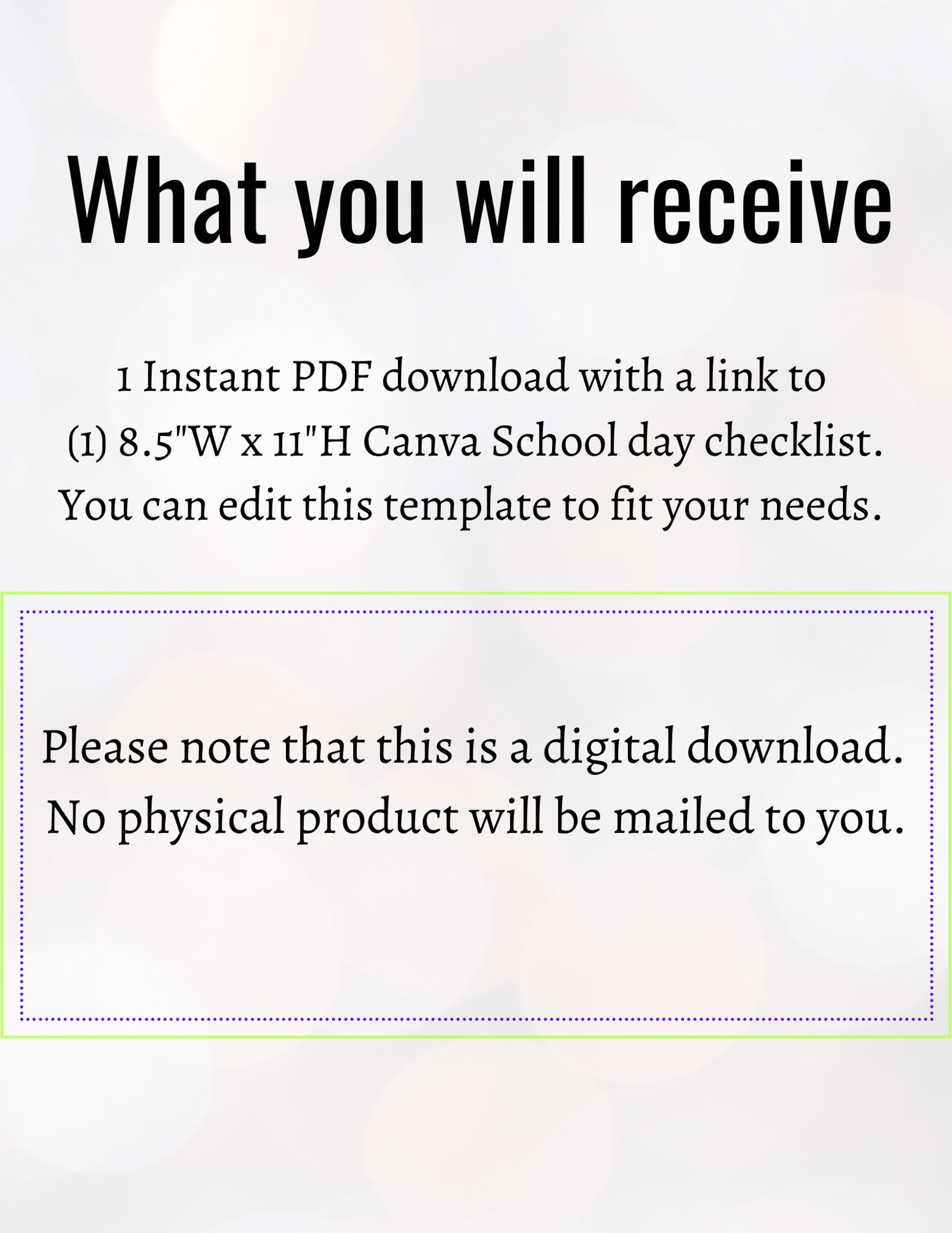 Stay Organized With Our School Day Checklist - Etsy