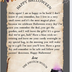 Switch Witch Letters - Etsy