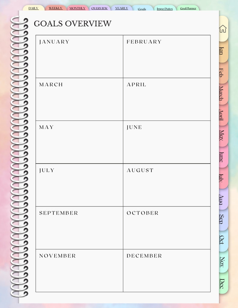 Digital 2024 Life Planner PFG - Etsy