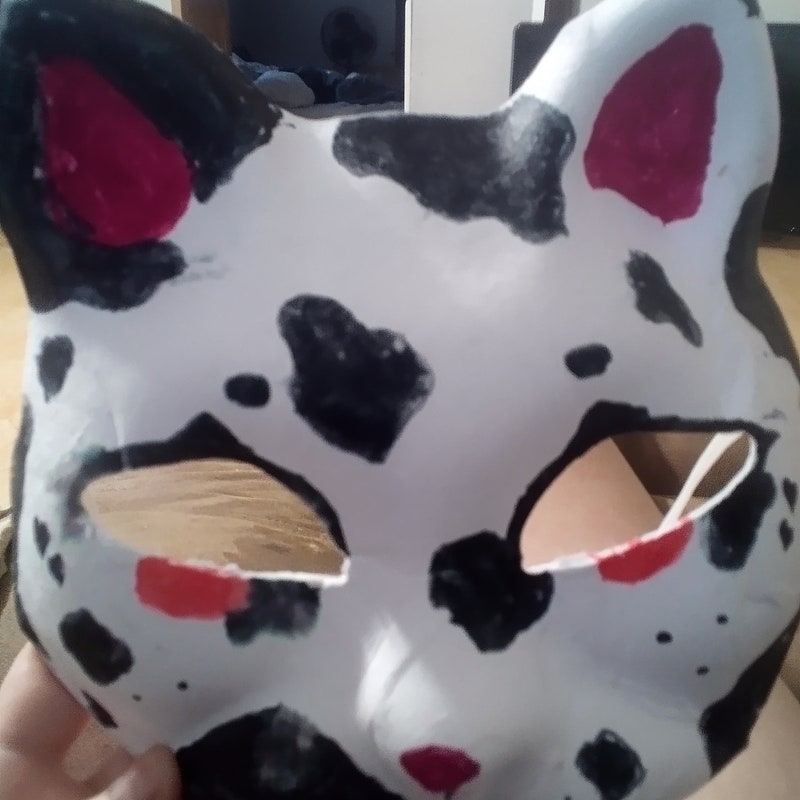 Cow Mask - Etsy