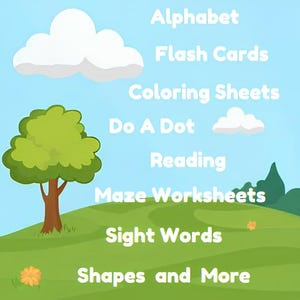 Preschool, Pre-k, Kindergarten Ultimate Learning Bundle, 4000 Printable ...