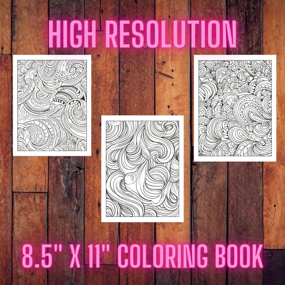 Relaxing Patterns, Stress Relieving Pages, Relaxing Coloring Pages ...