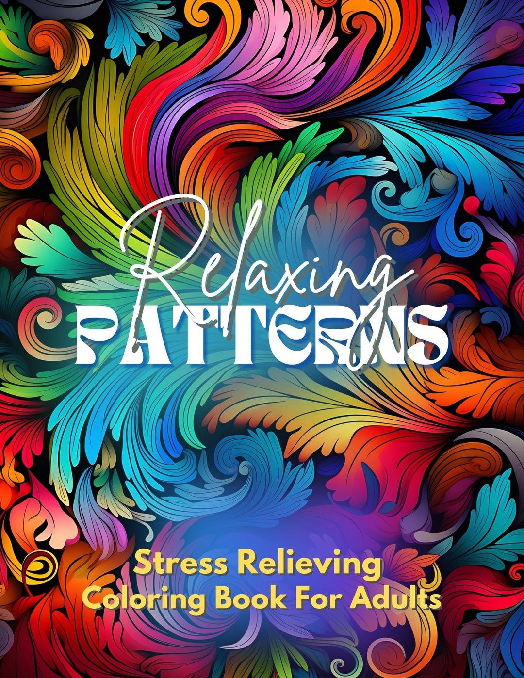 Relaxing Patterns, Stress Relieving Pages, Relaxing Coloring Pages ...