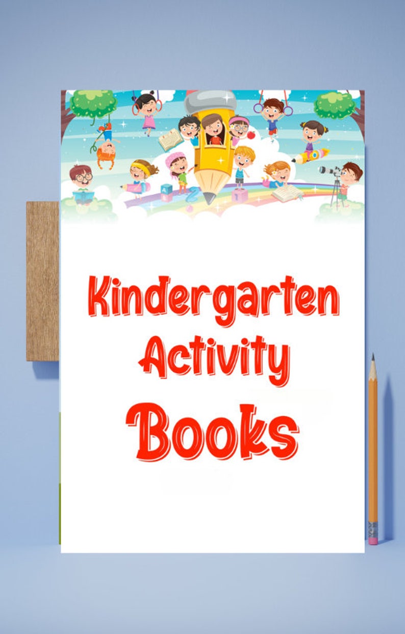Kindergarten Activity Books Bundle 4000 Printable Activity Worksheets ...