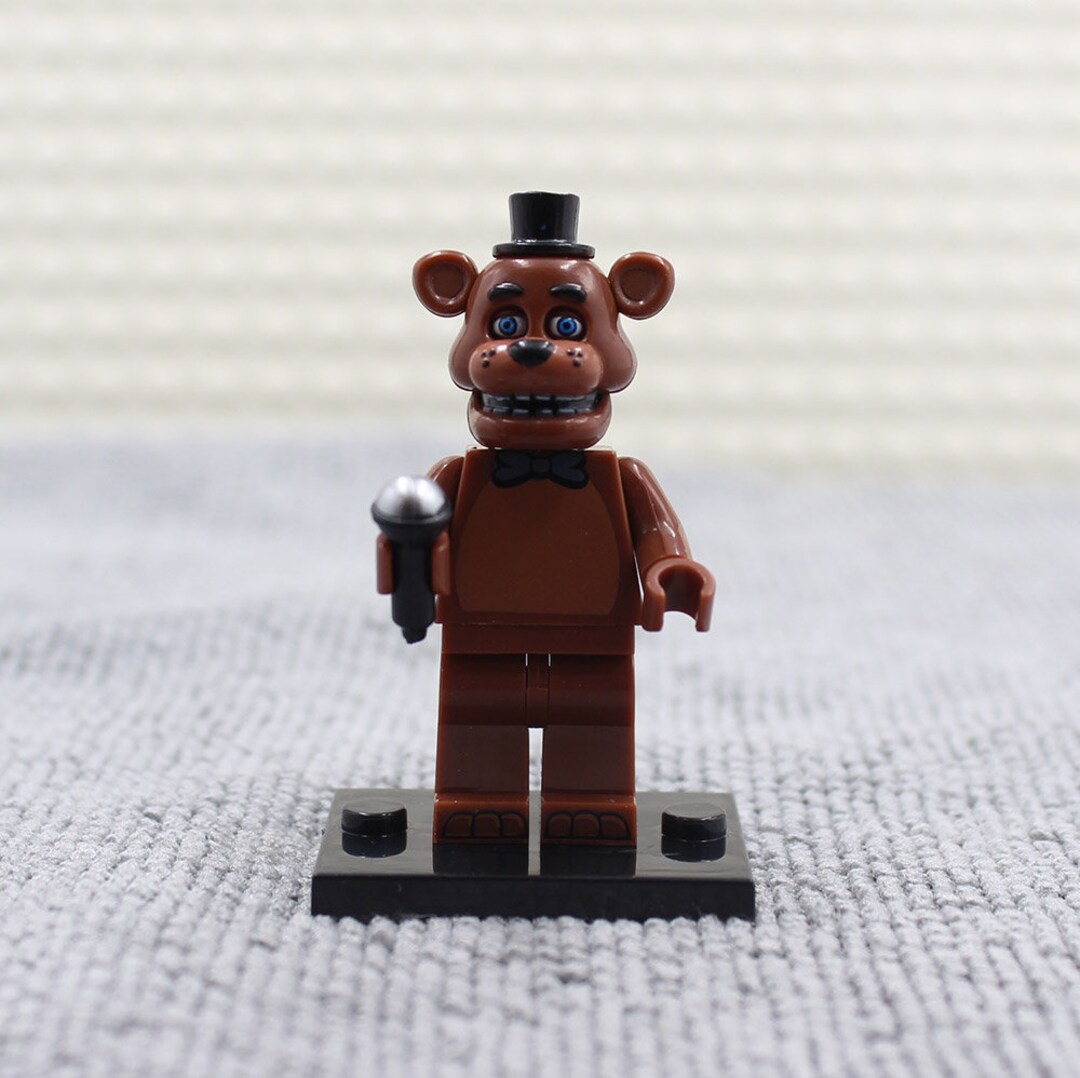 New Creative Custom Figure Freddy Fazbear Inspired by Five Nights at ...