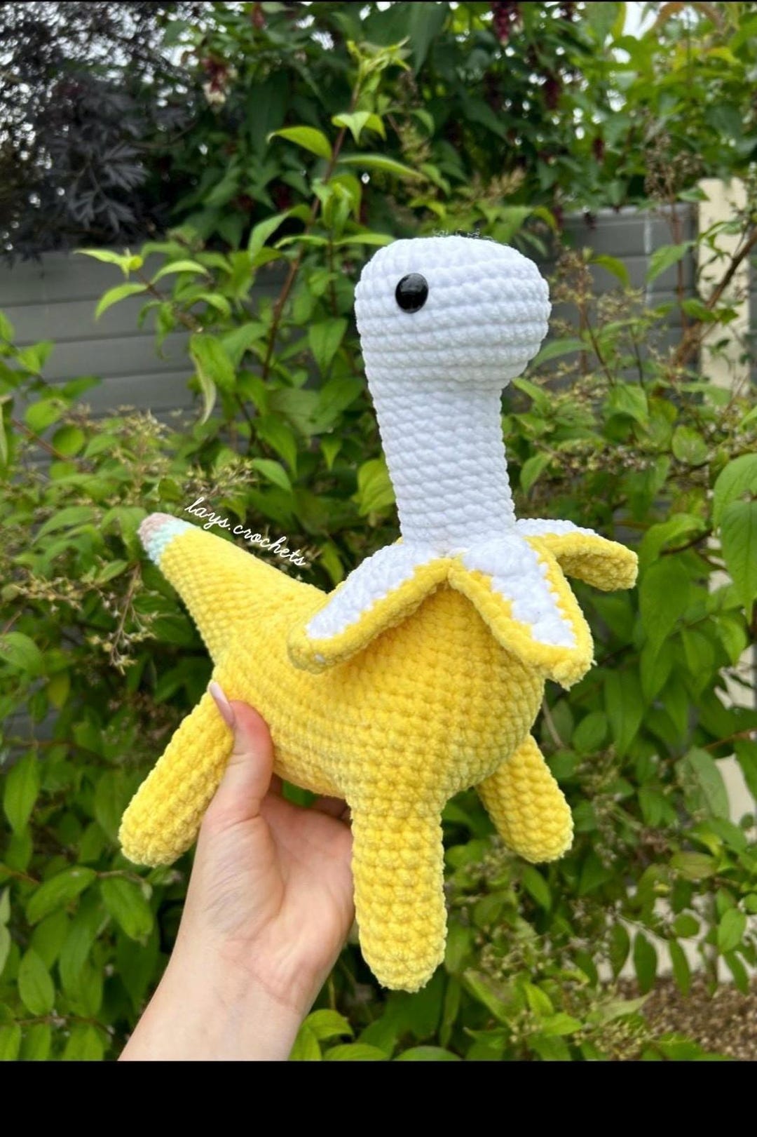 Bananasaurus Rex Handmade Crochet - Etsy