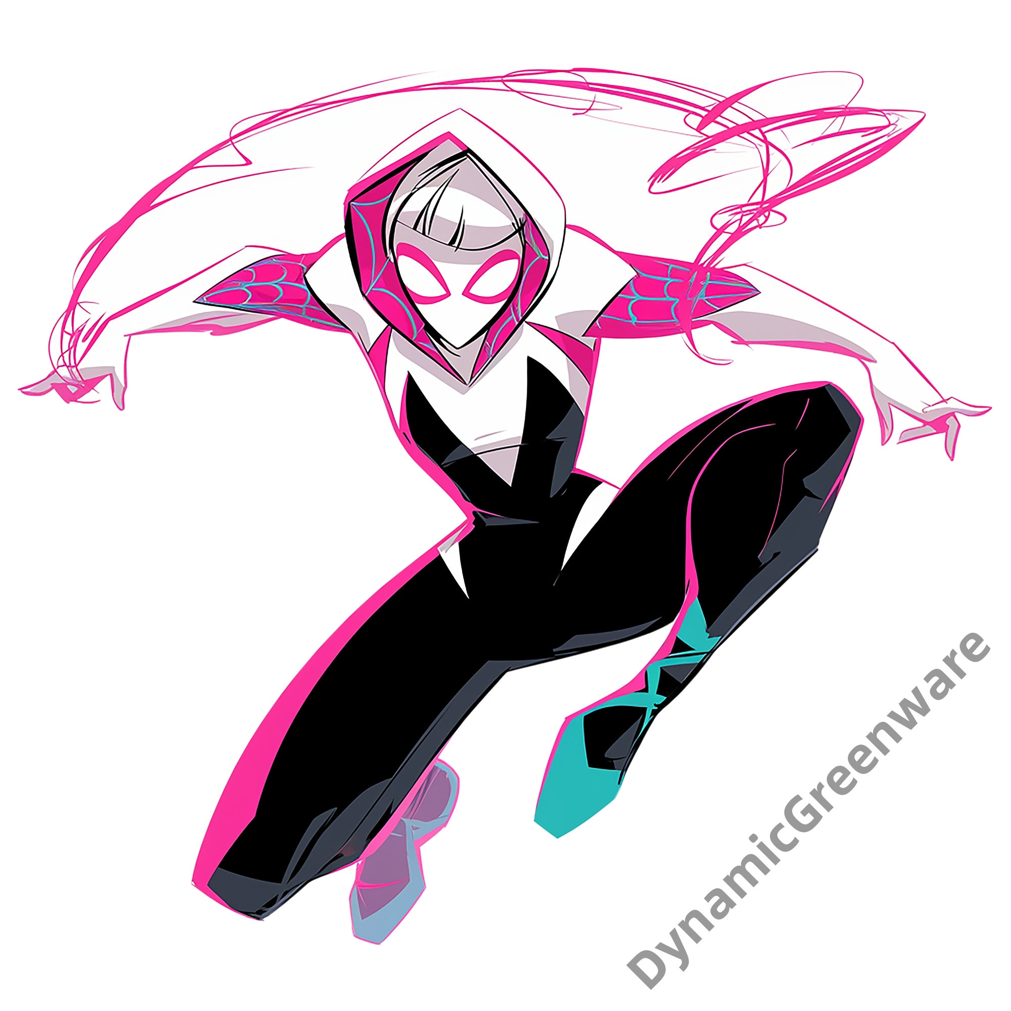 Spider Gwen PNG, Gwen Spider Style PNG, Spider Gwen Clipart, Spider ...