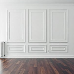 Pre-cut Wall Paneling Kit – Double Frame, Minimalist Decor - Etsy