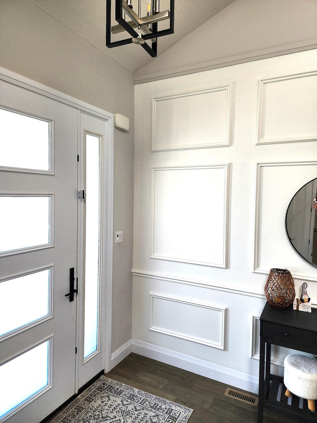 Wall Paneling Kit- Wainscoting- Paintable Wall Trim- Polyurethane Wall ...