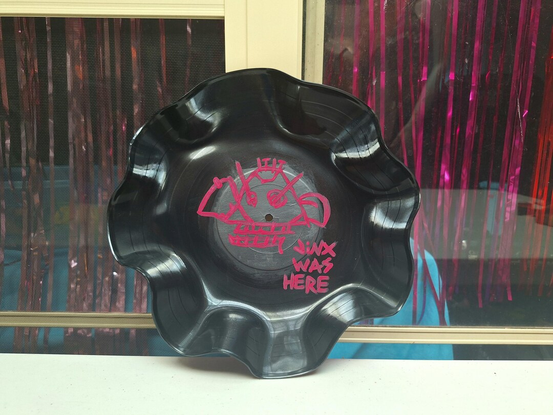 Jinx Record Bowl - Etsy