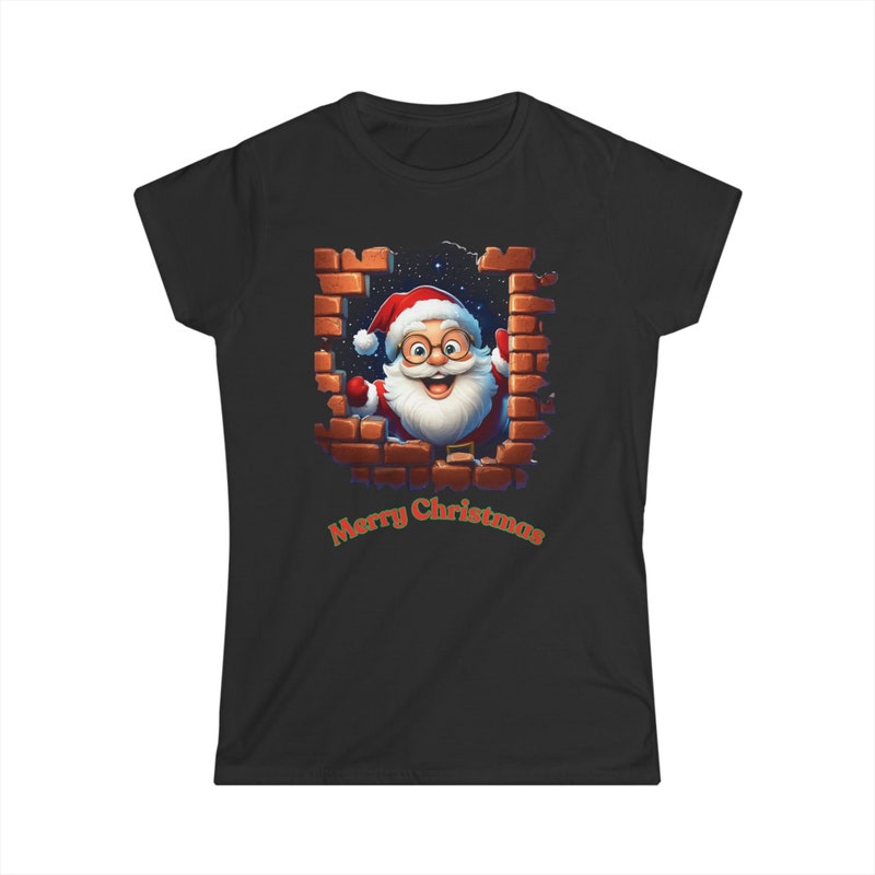 Santa Claus Tshirt - Etsy