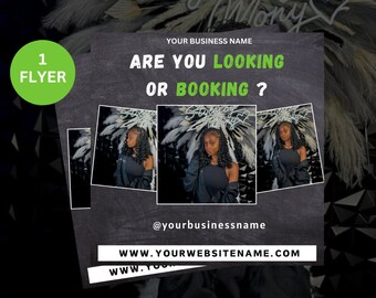 Editable Models Wanted Flyer DIY Hair, Lash, Makeup, Nail Appointments ...