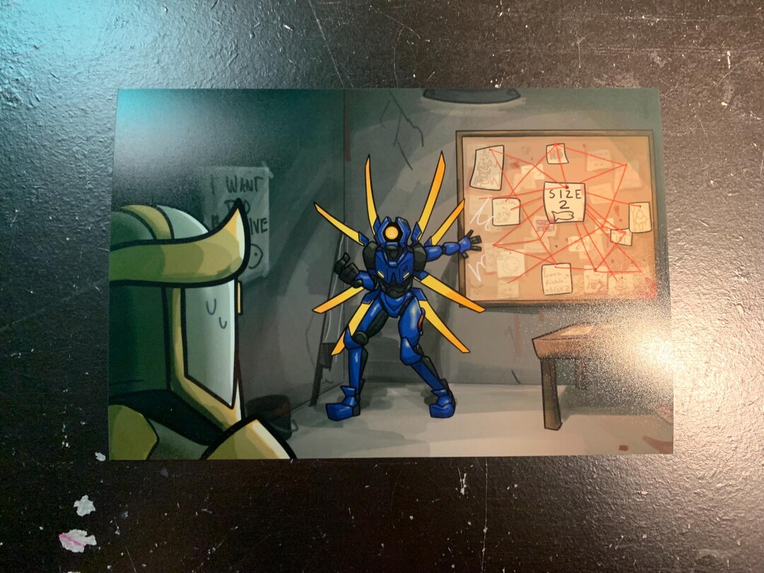 V1 Corkboard Ultrakill Print (4x6 In) - Etsy