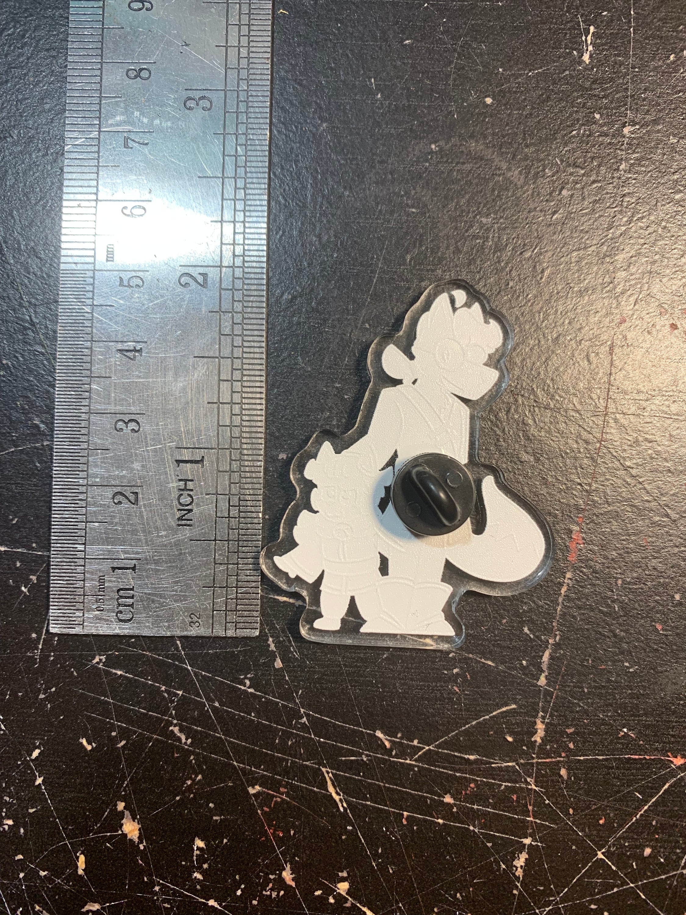 Chujin (the Jin) and Kanako Ketsukane Undertale Yellow Acrylic Pin - Etsy