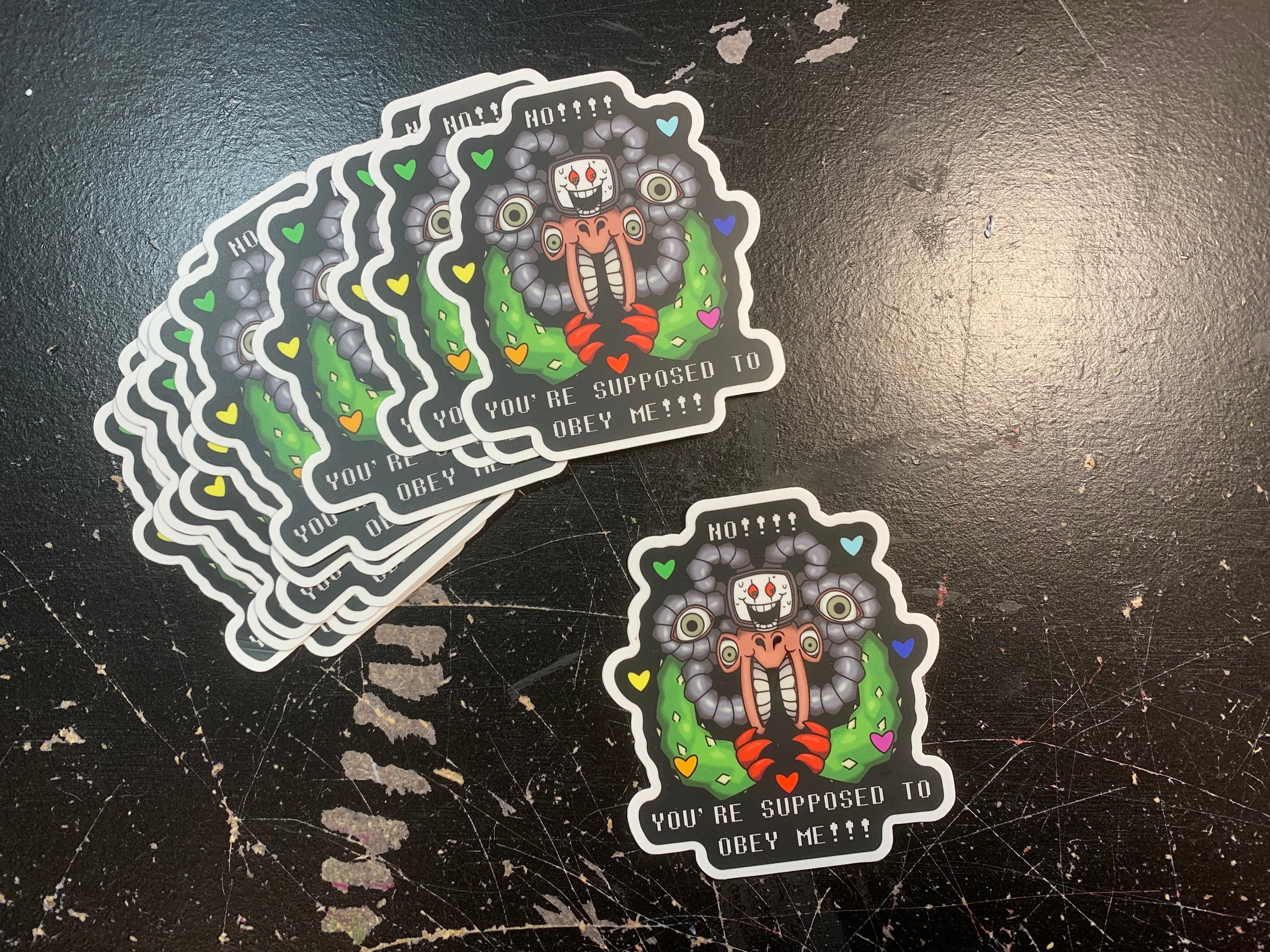 Photoshop Flowey Meme 3x3in Sticker - Etsy
