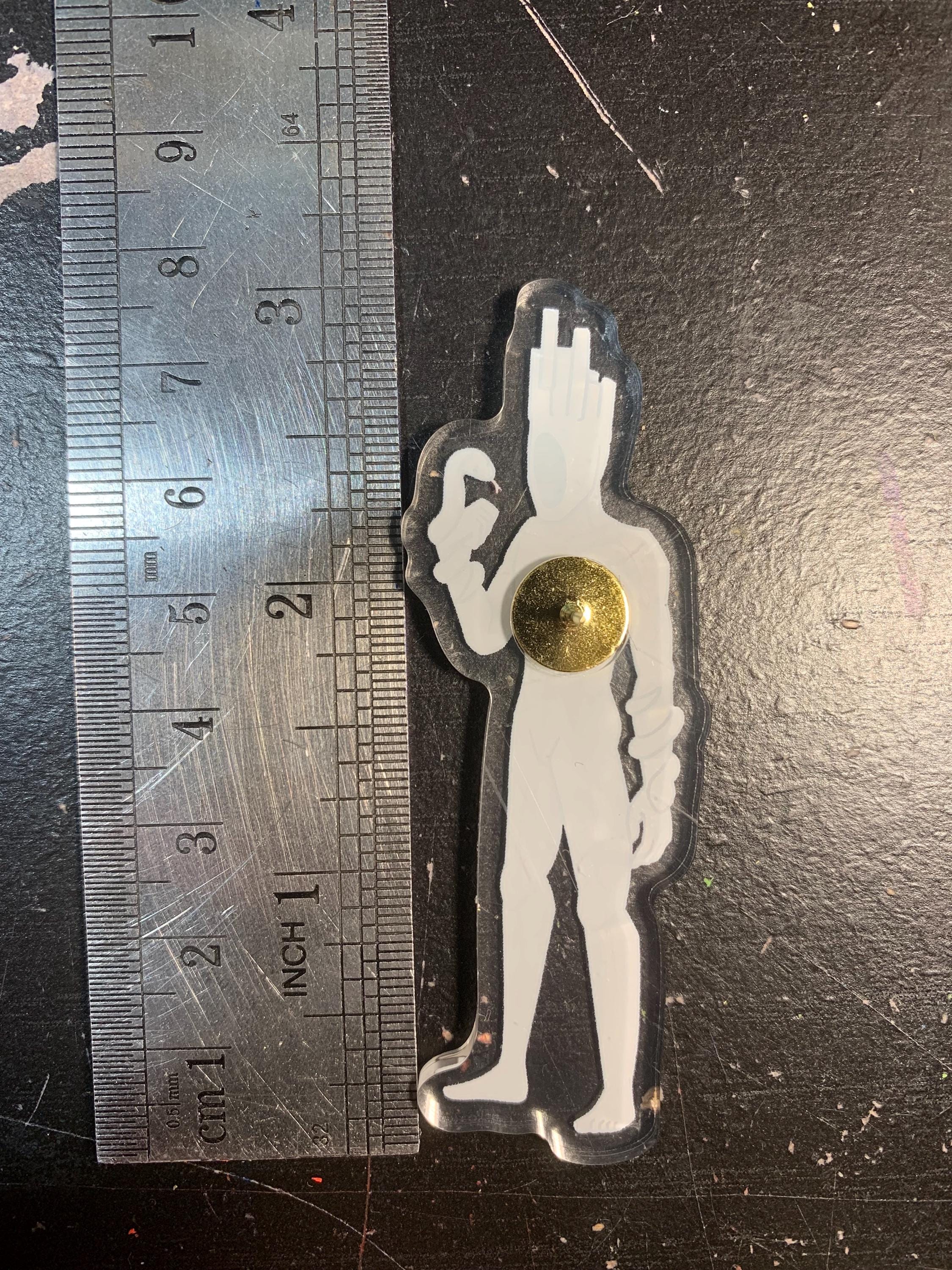 Minos Prime Ultrakill Acrylic Pin - Etsy