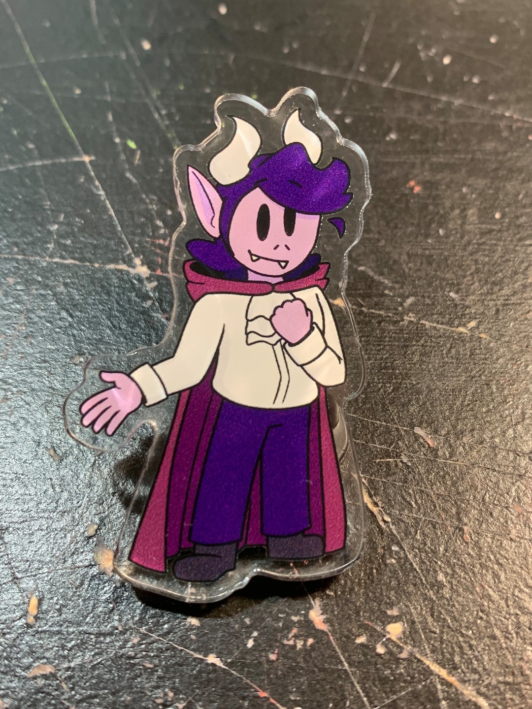 Dalv Undertale Yellow Acrylic Pin - Etsy