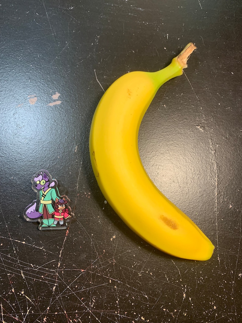 Chujin (the Jin) and Kanako Ketsukane Undertale Yellow Acrylic Pin - Etsy