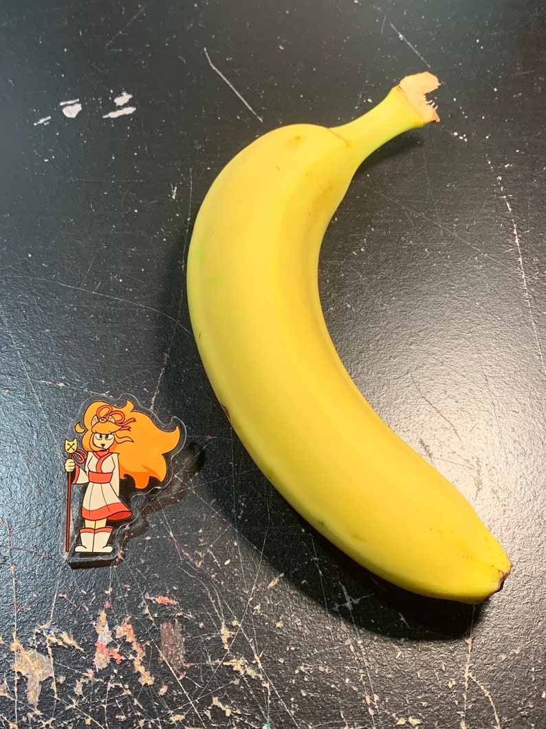 Ceroba Ketsukane Undertale Yellow Acrylic Pin - Etsy