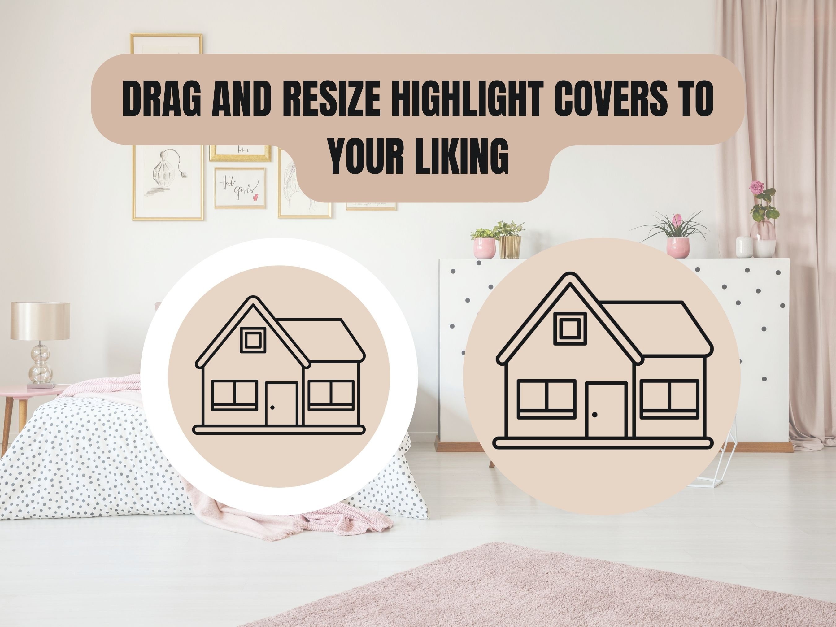 25 Interior Design Highlight Covers for Instagram Story Template ...