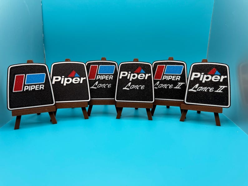 Piper Aircraft Ram Horn Yoke Emblem (sold as a Set of 2) - Etsy