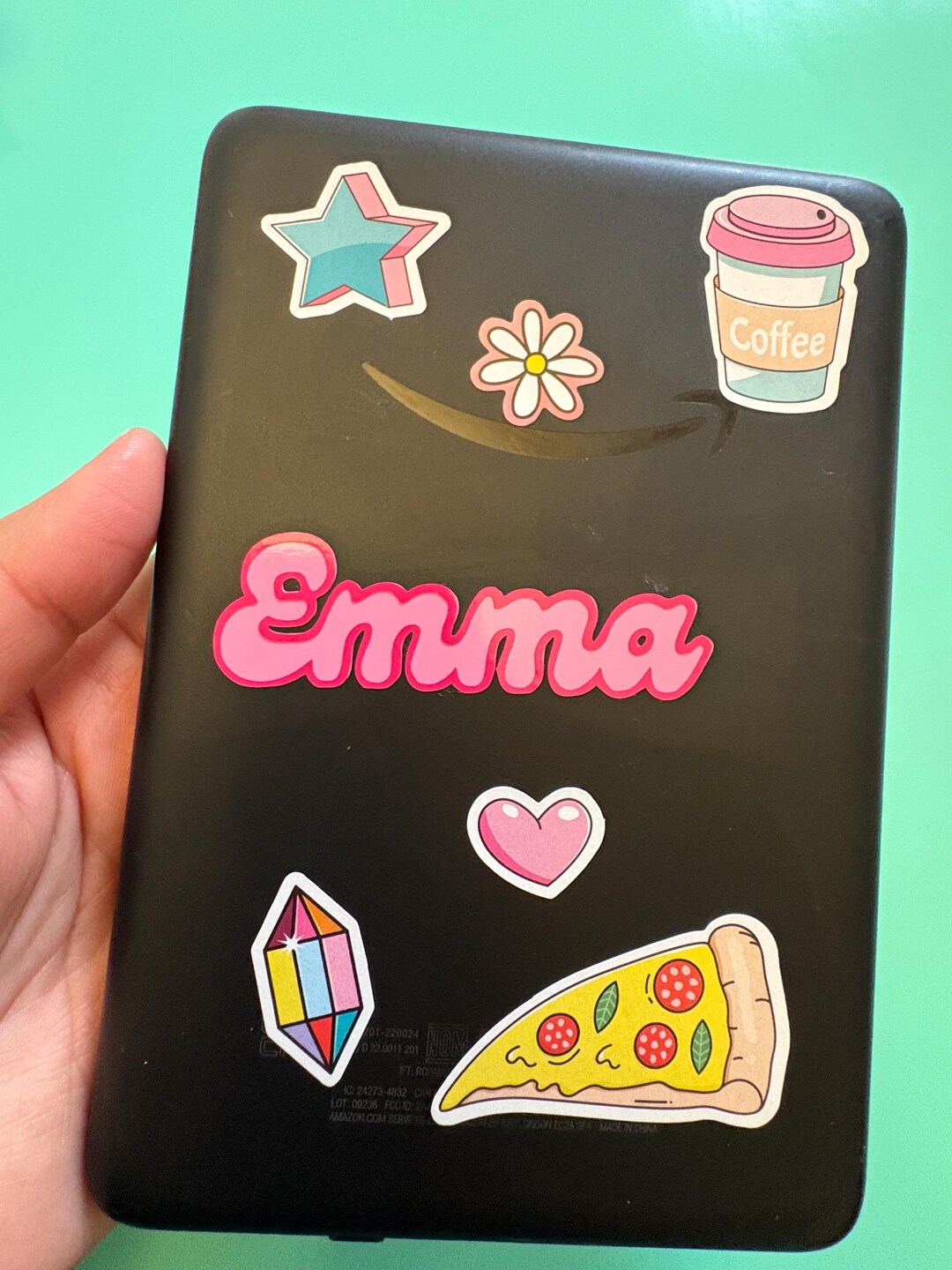 Kindle Name Decal Sticker| Decal Sticker Name for Kindle| Custom ...
