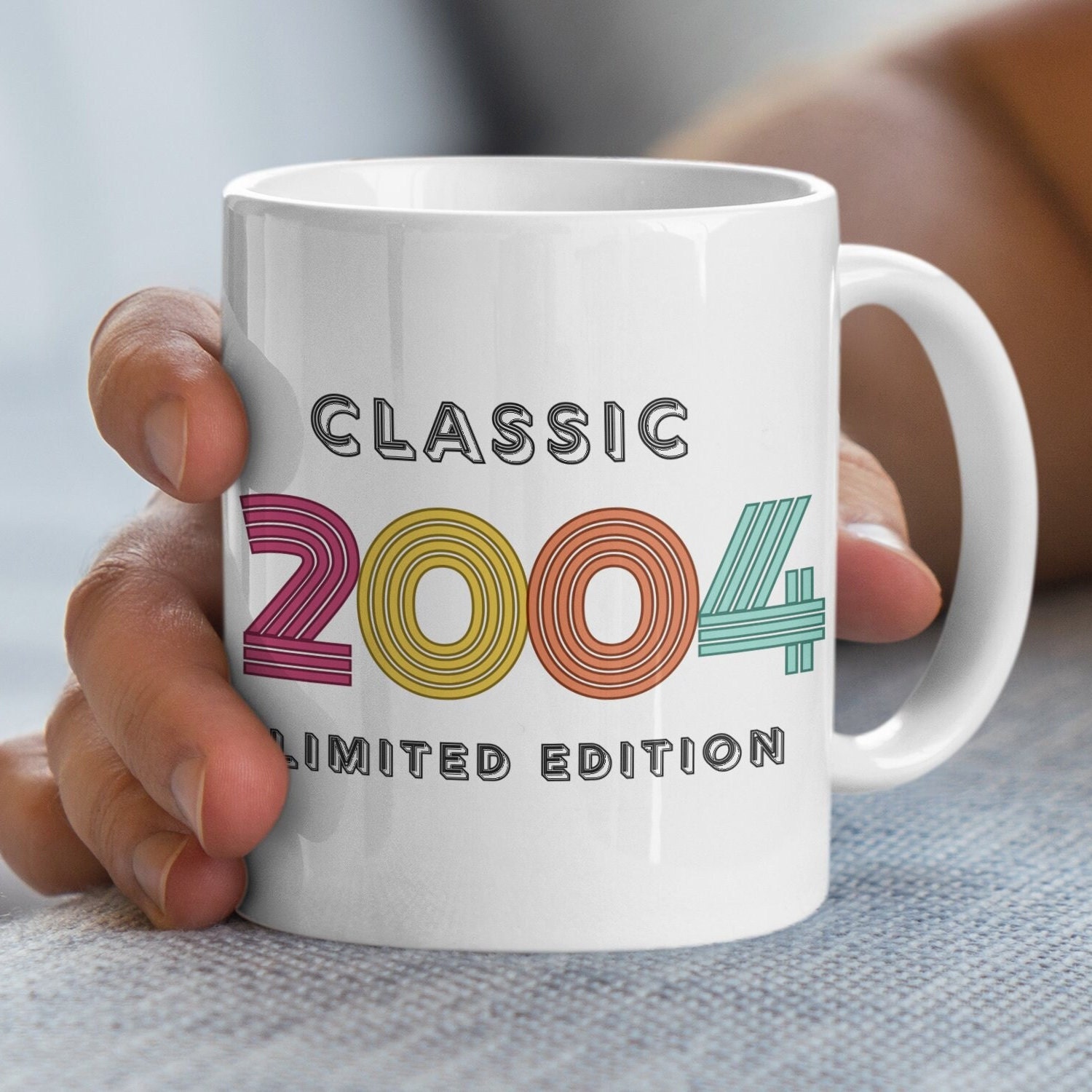 Classic 2004 Limited Edition Vintage Style Coffee Mug, Unique Birthday ...