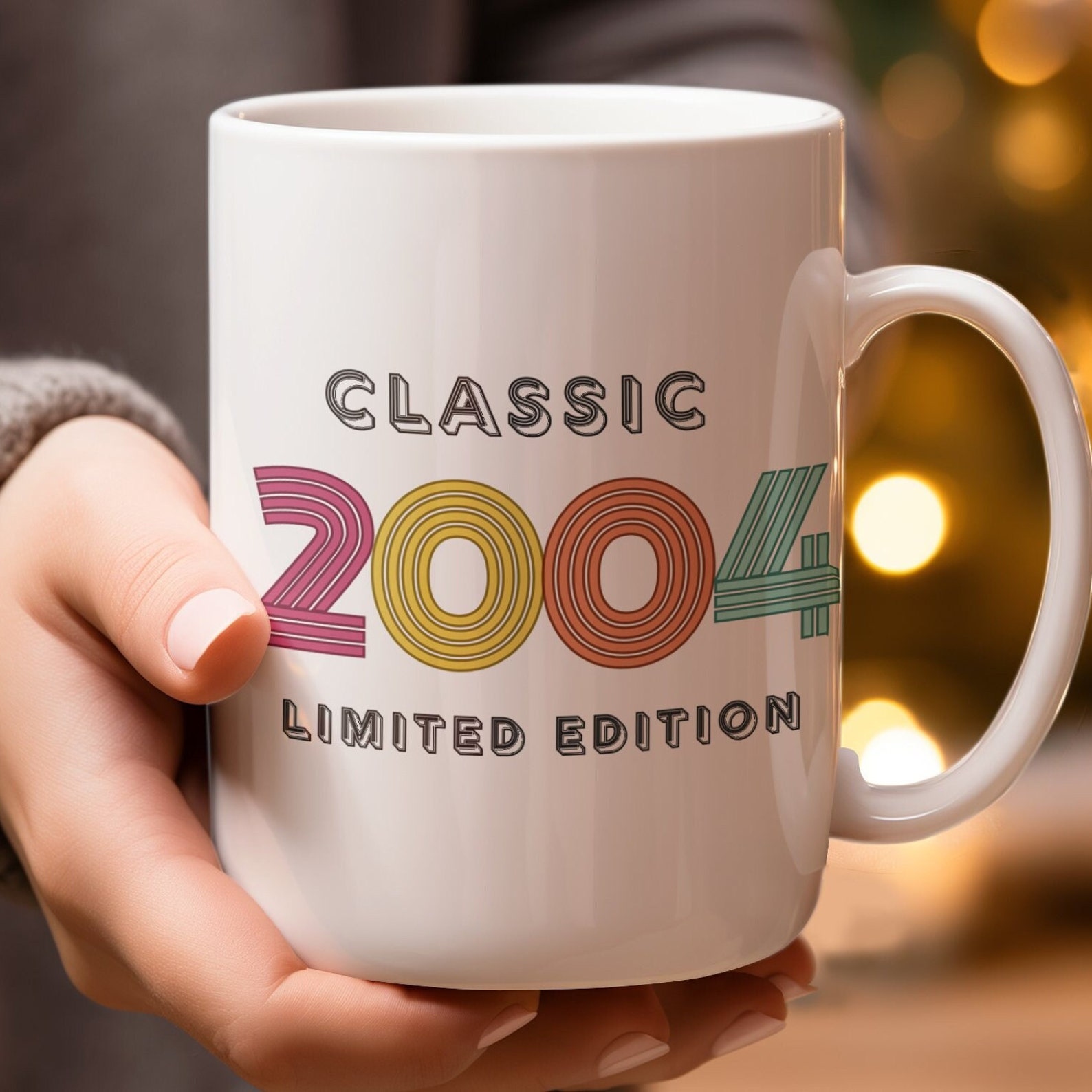 Classic 2004 Limited Edition Vintage Style Coffee Mug, Unique Birthday ...