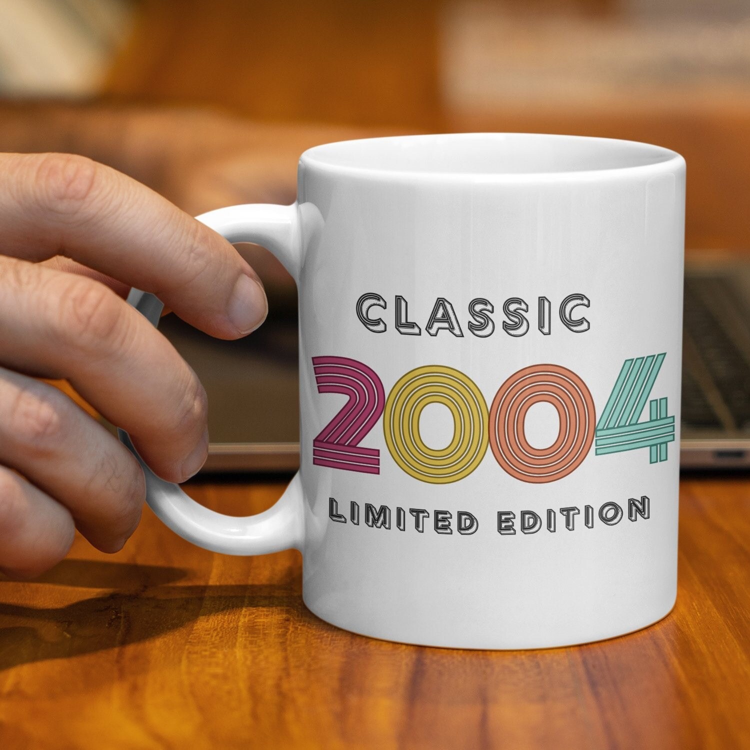 Classic 2004 Limited Edition Vintage Style Coffee Mug, Unique Birthday ...