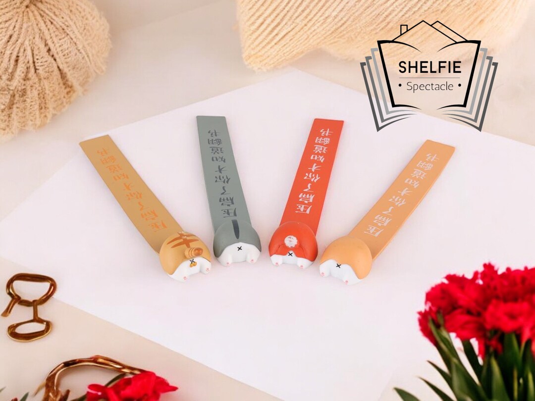 Flexible Small Bookmark Handy Book Clip Portable Page Holder Compact ...