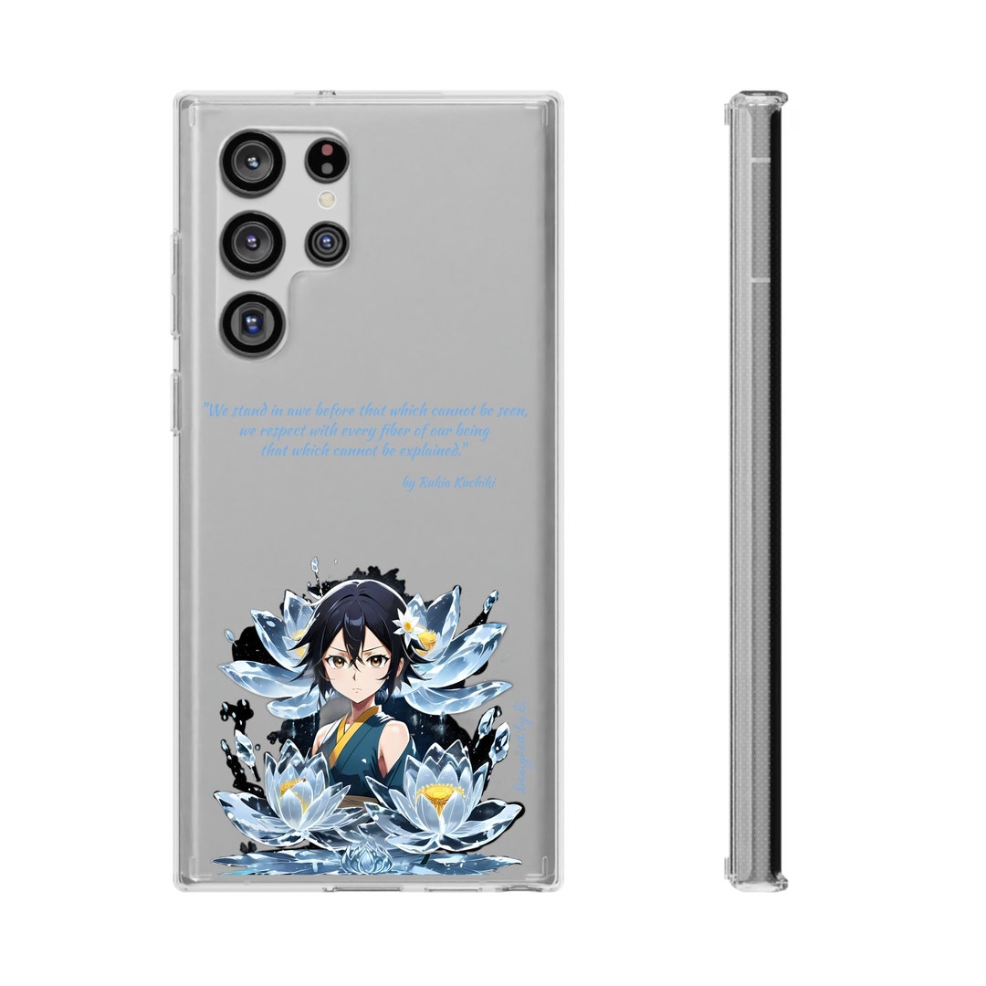 Bleach Anime Rukia Kuchiki Design: iPhone 14, 15 and Galaxy S22 Clear ...