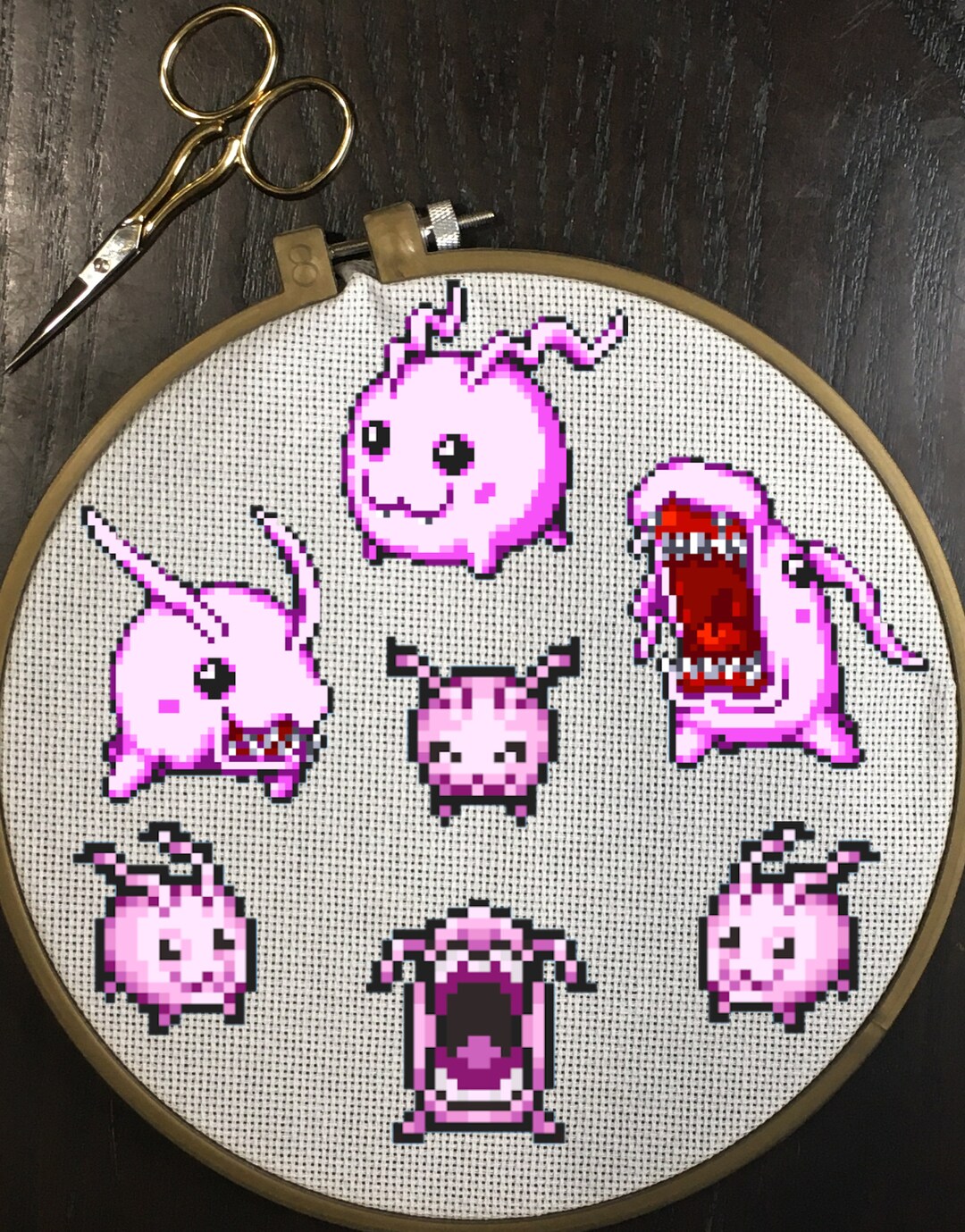 Tokomon Cross Stitch Patterns Digimon - Etsy