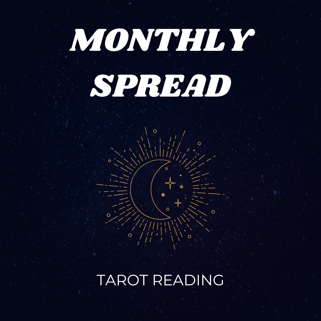 Monthly Tarot Spread - Etsy