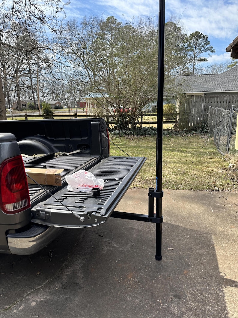 HRD Lil Dude 6 Mast MOUNTS for Use With Receiver Hitch. Please Read ...