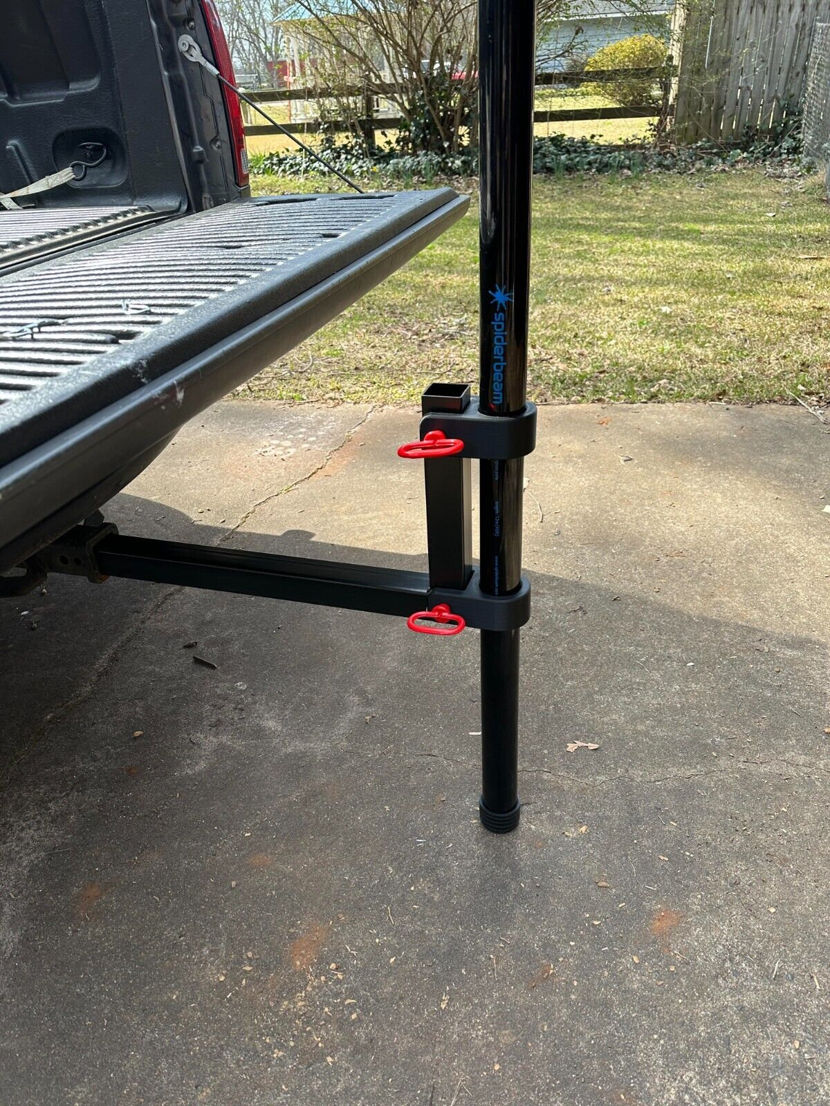 Digital(you Print) 2.25 ID Ham Radio Telescopic Pole Receiver Hitch ...