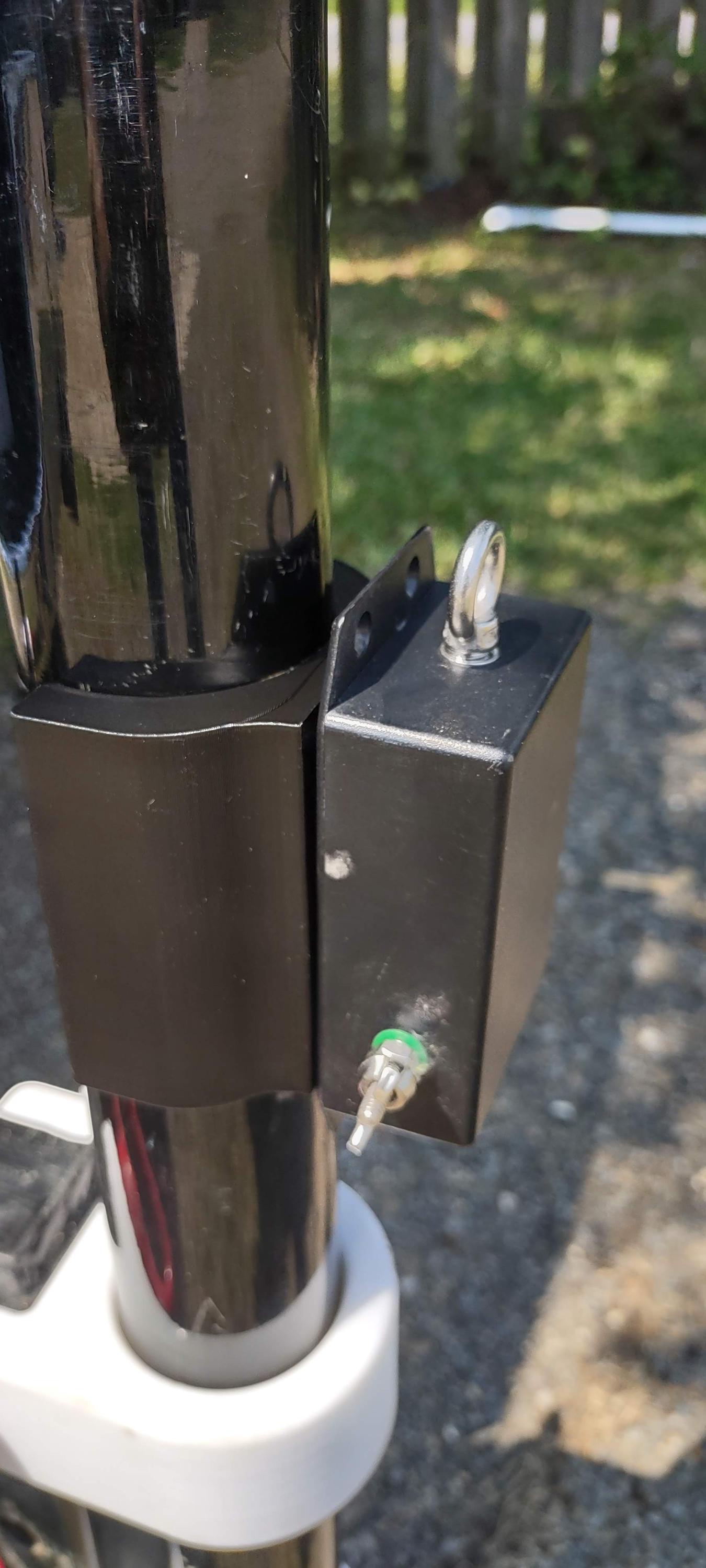 UNIVERSAL Box Type Unun/balun Slip-on Mount for Spiderbeam-jackite Pole ...