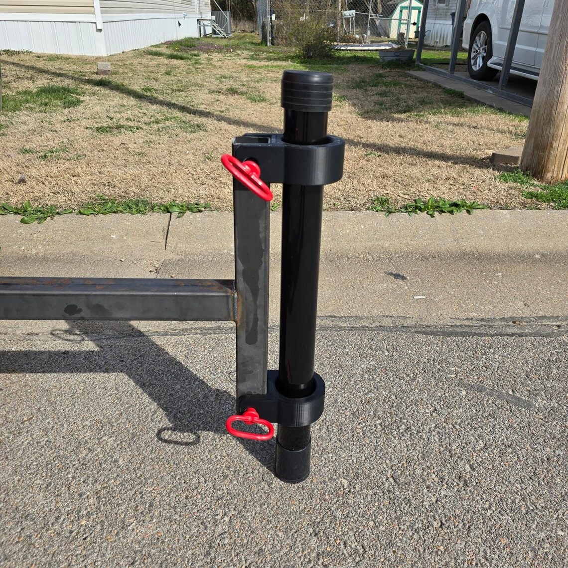 DIGITAL (you Print) 2.75 ID Ham Radio Telescopic Pole Receiver Hitch ...