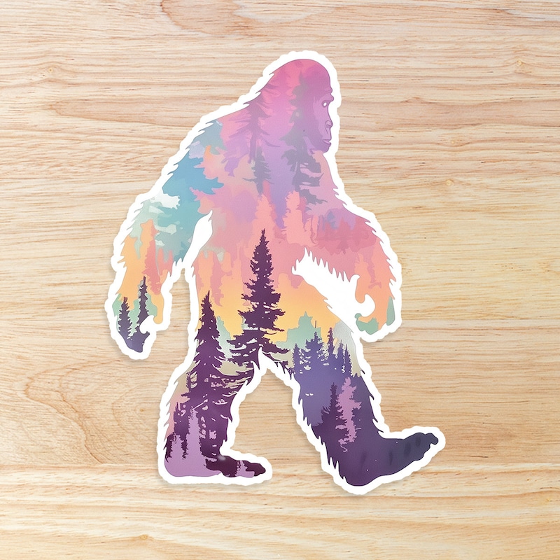 Bigfoot Stickers - Etsy