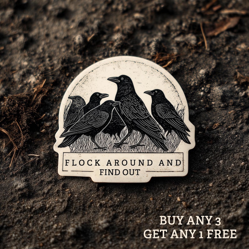 Flock of Crows - Etsy
