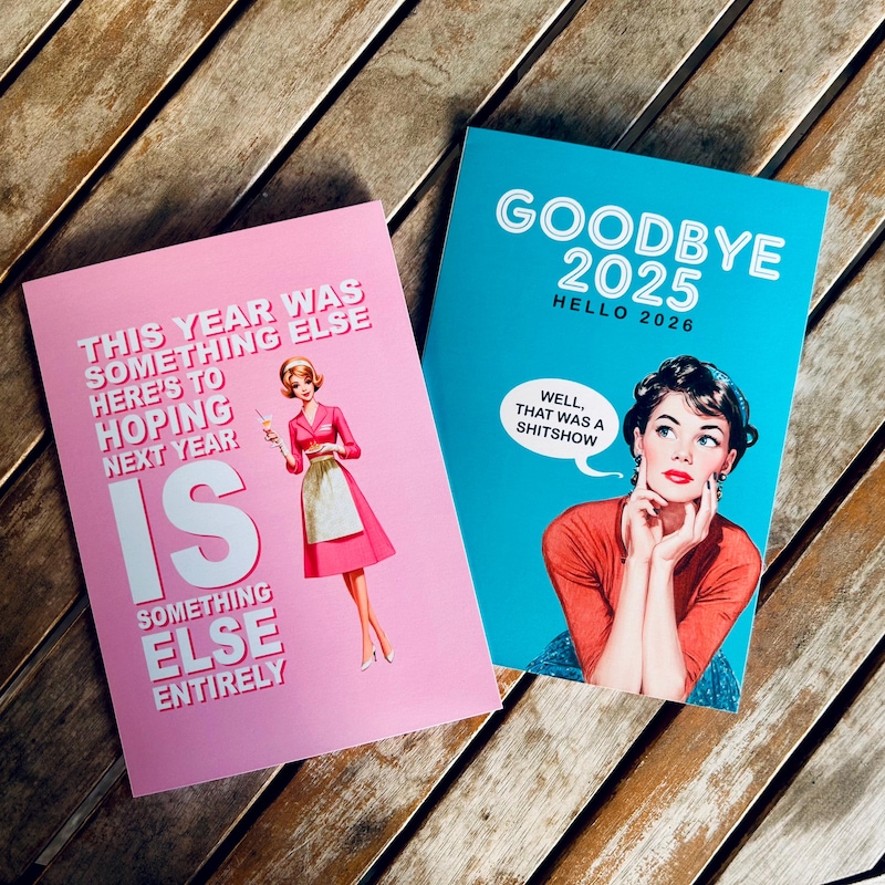 Funny New Years Greetings - Etsy