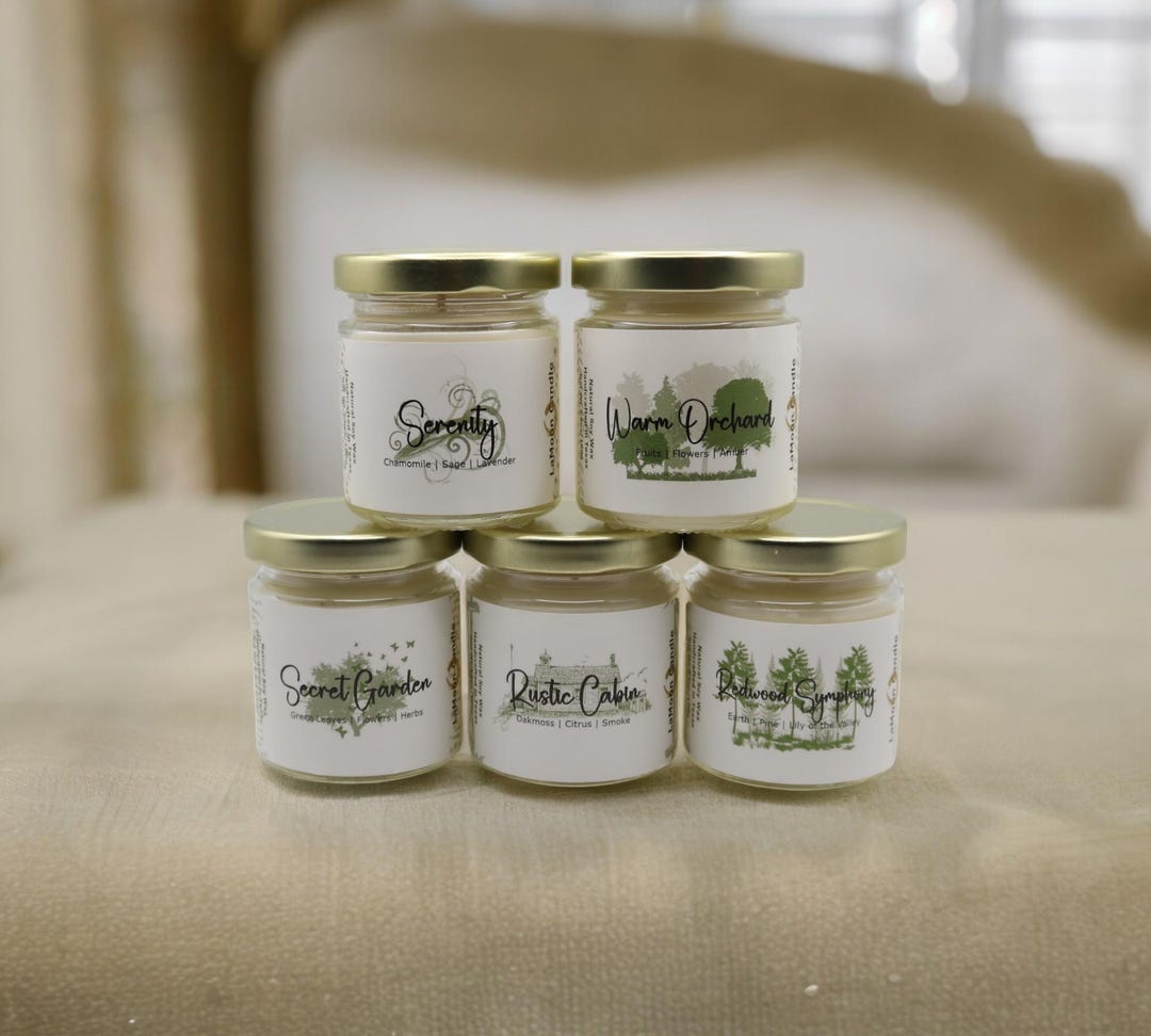 Soy Wax Candle | Premium Scented Candles | Hand Poured in USA | Non ...