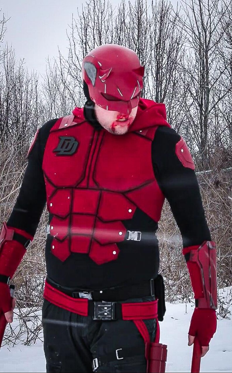 Daredevil/king Daredevil Torso Armor Template - Etsy