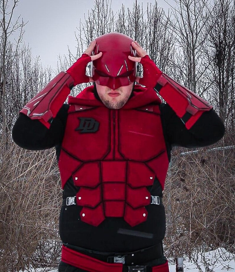 Daredevil/king Daredevil Torso Armor Template - Etsy