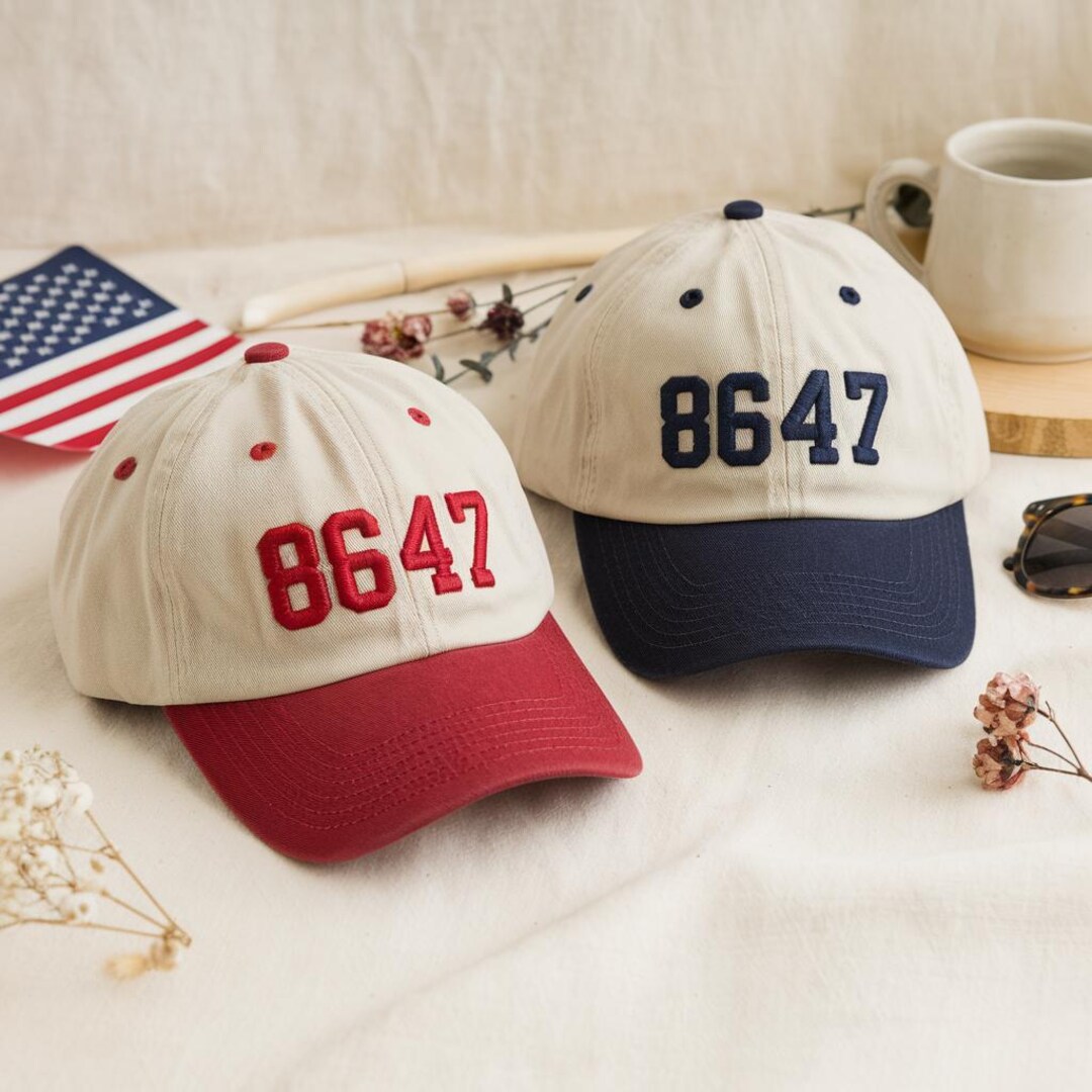 Embroidered 8647 Trucker Cap, FDT Cap, Political Gift, 8647 Embroidered ...